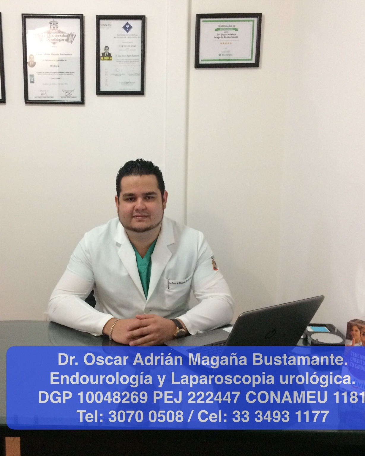 Dr. Oscar Adrián Magaña Bustamante. Urólogo en Zapopan ¡Pide cita ...